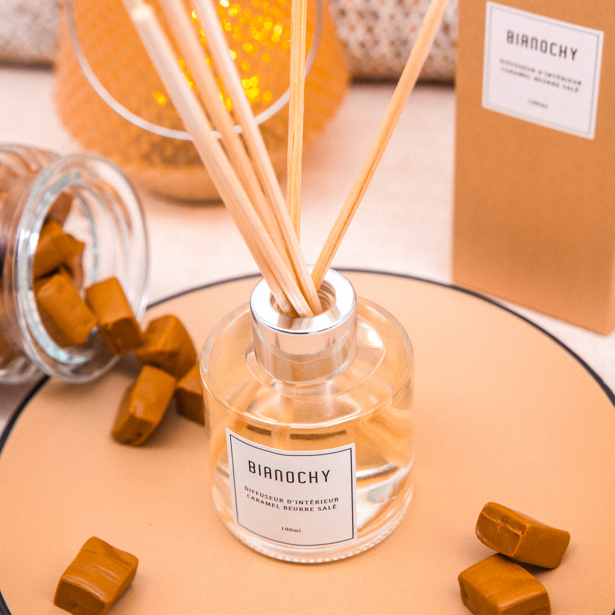 Diffuseur de parfum Caramel Beurre Salé I Bianochy®